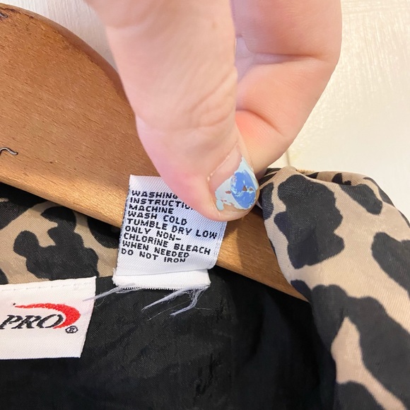 MTA Sport | Jackets & Coats | Vintage 8s 90 Mta Pro Leopard Print ...